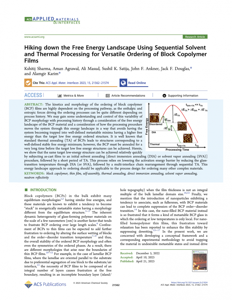 Publications – Karim Research Group